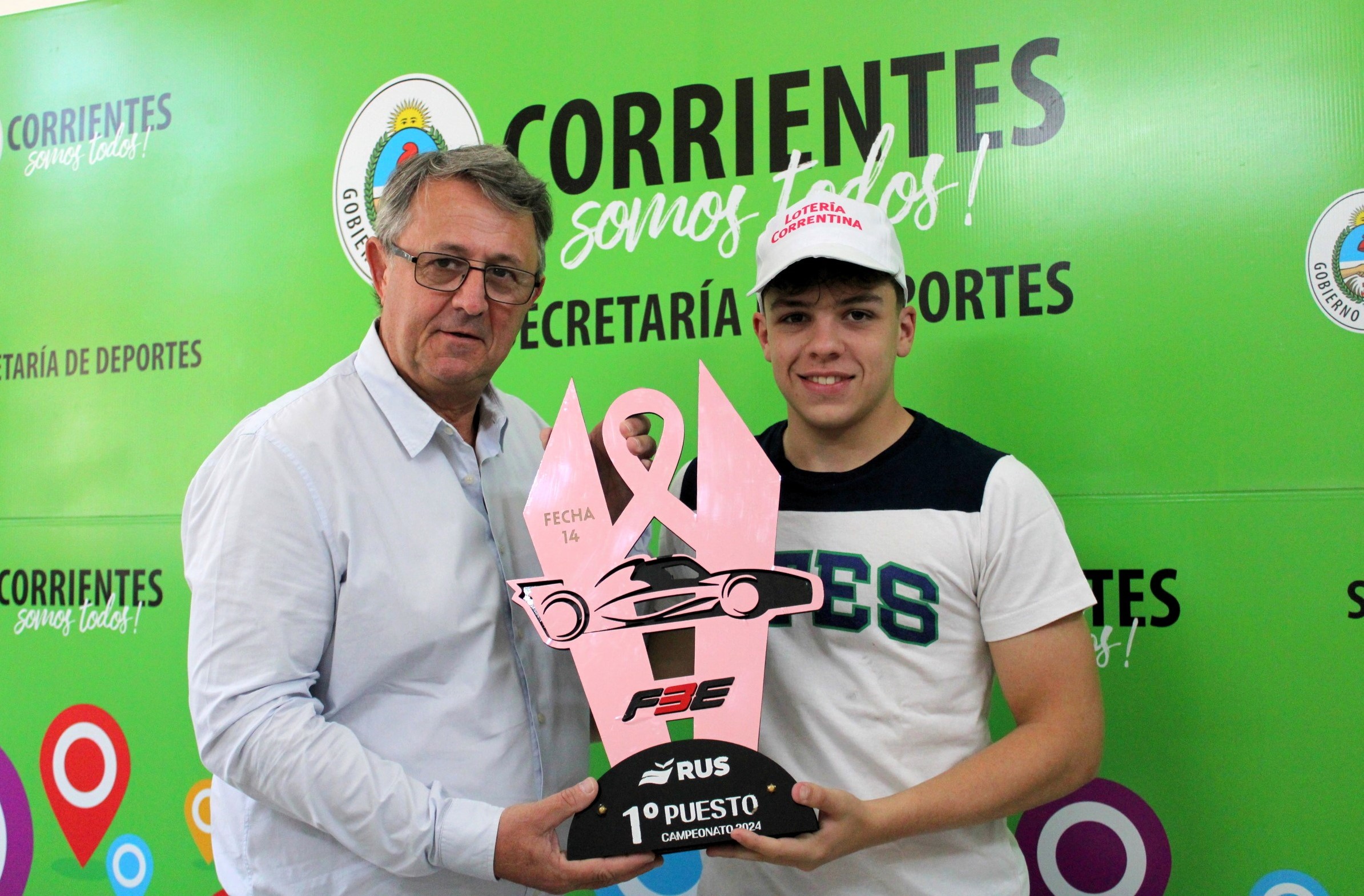 El piloto Benjamín Traverso, reconocido por sus logros en la Fórmula 3 ...